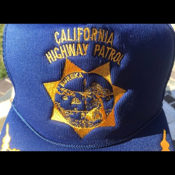 J Hats | Accessories | Rare 8s Vintage Chp Police Snapback Hat | Poshmark